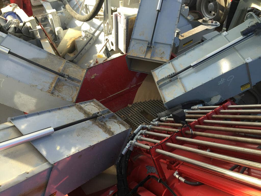 Frac Sand Blender Screws