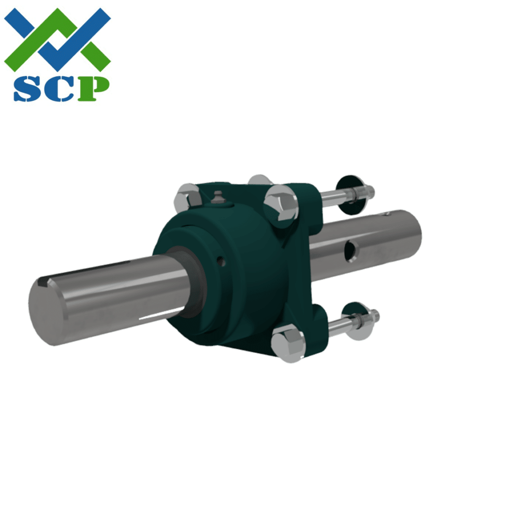 Driveshaft Kit, 3" Shaft Size, 2-Bolt, Carbon Steel