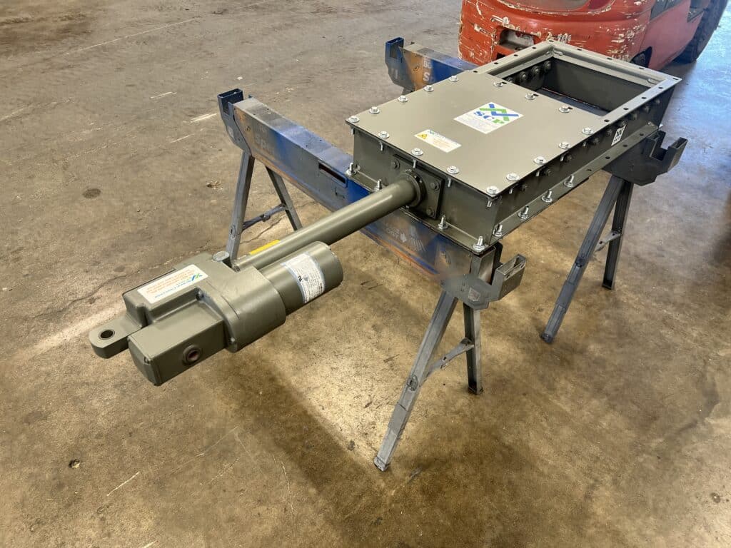 SCP Solution – Frac Sand Slide Gate