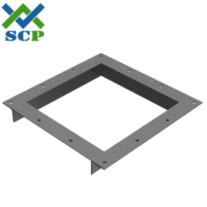 Inlet, Square, 9" Diameter