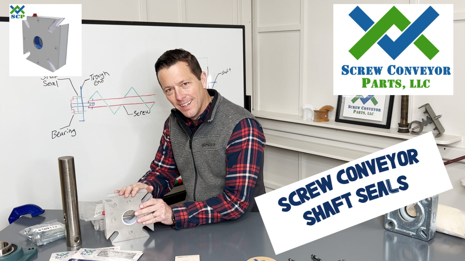 Screw Conveyor Shaft Seals